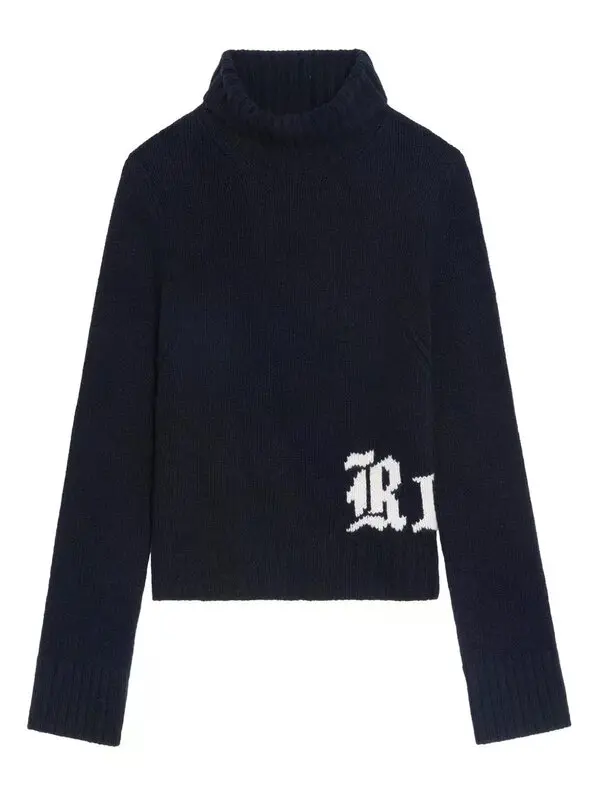 Zadig&Voltaire Nalma Roll-neck Sweater - Black