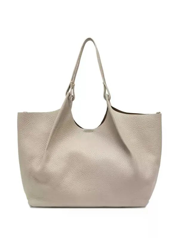 GIANNI CHIARINI Dua Grained-leather Tote Bag