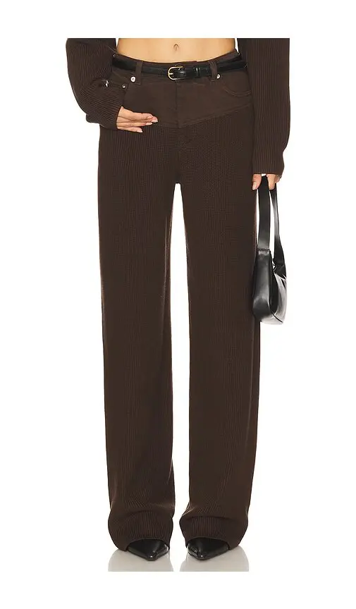 SEROYA Chani Pant - Slate Brown