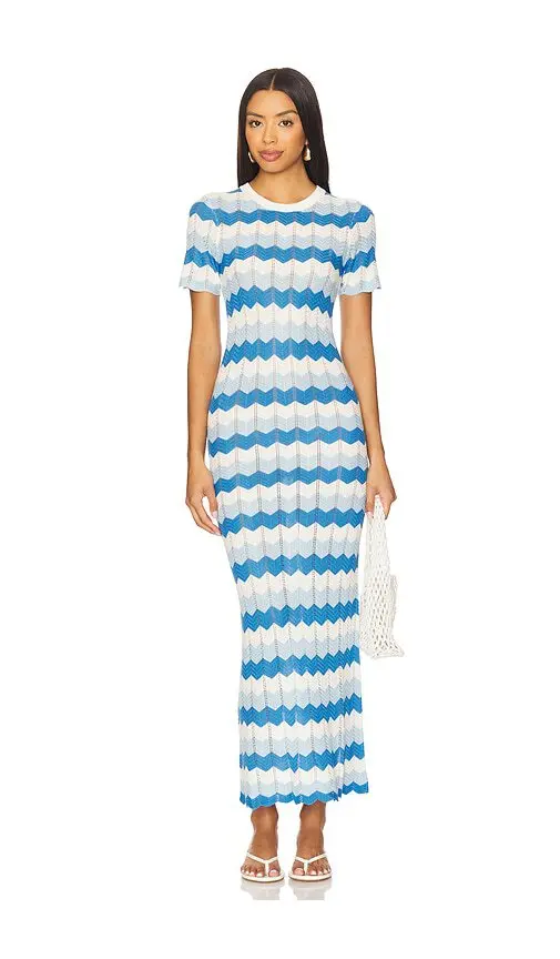 Beach Riot Emory Knit Maxi Dress - Coastal