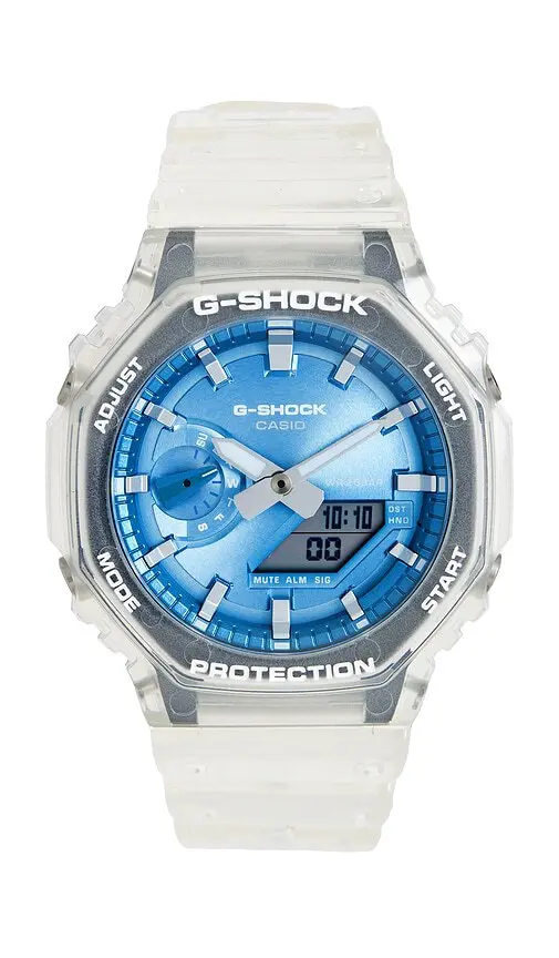 G-Shock Bold Metallic Series Watch - Skeleton & Blue