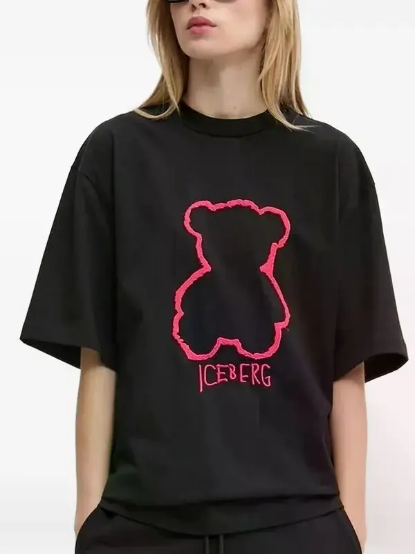 Iceberg Teddy-print Short-sleeve T-shirt