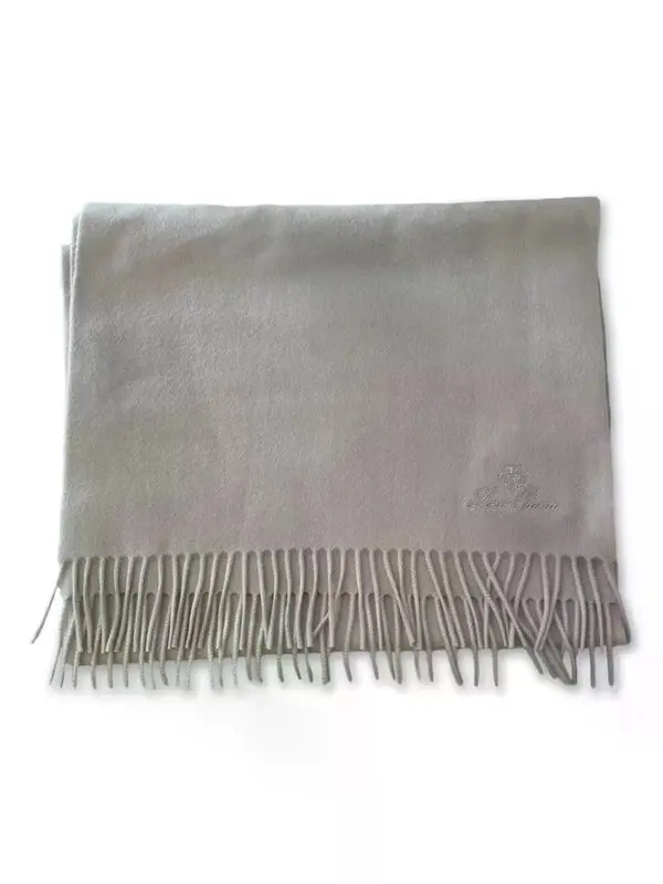 Loro Piana Fringed Extra-large Scarf