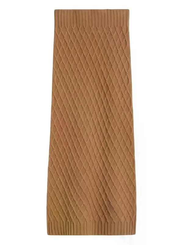 Max Mara Cable-knit Midi Skirt