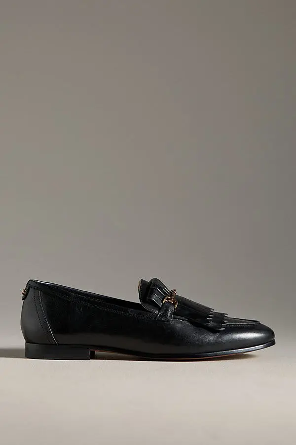 Sam Edelman Liz Kiltie Loafers - Black