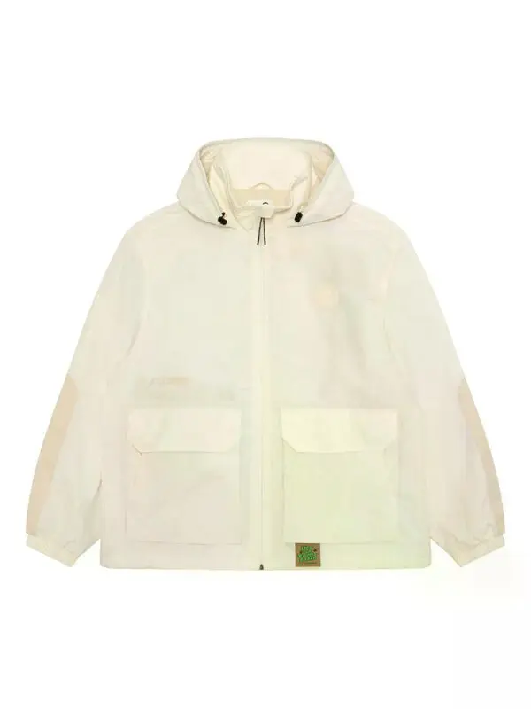 AAPE BY *A BATHING APE® Hooded Logo-patch Jacket