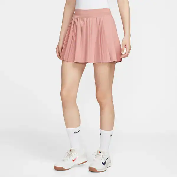Nike Court Advantage Dri-Fit Pleated Tennis Skirt Pink