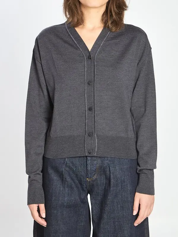 Jacquemus Brode Cardigan - Grey