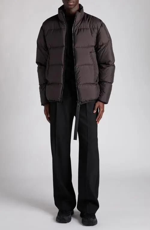 Moncler Erterle Down Puffer Jacket - Brown Bean