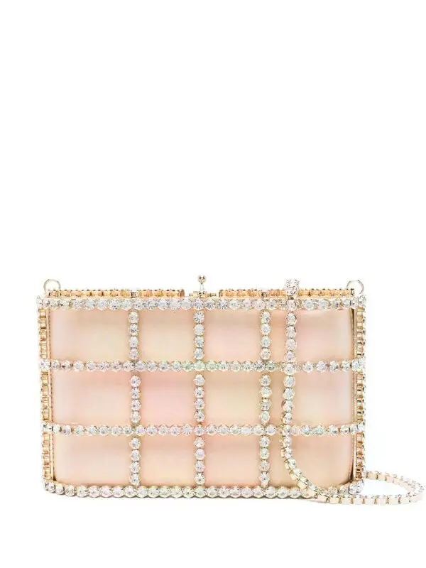 Rosantica Mini Holli Crystal-embellished Bucket Bag