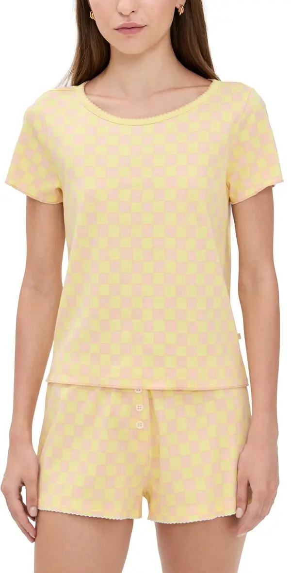 Morgan Lane Suzie Pajama Set - Sunkissed