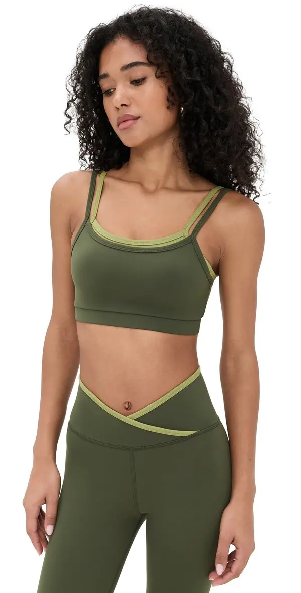 Strut This The Rhodes Bra - Basil