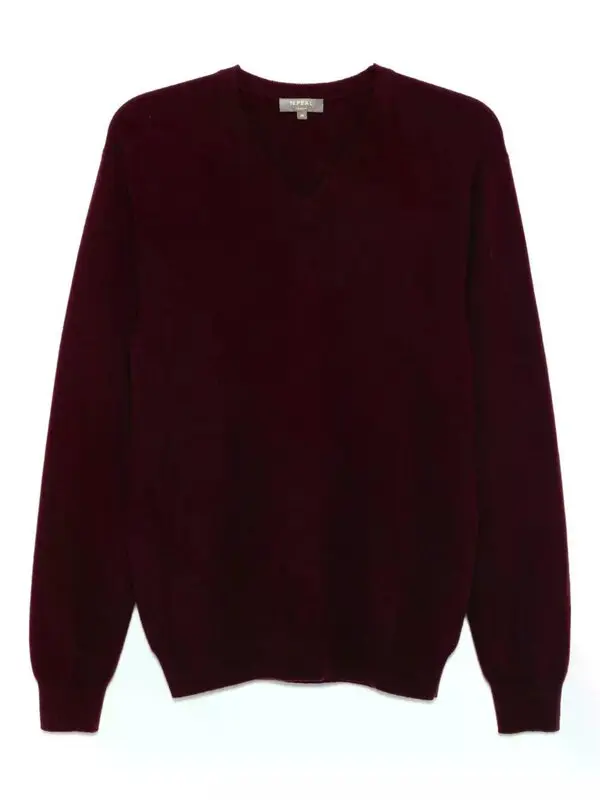 N.peal Burlington Jumper - Bordeaux