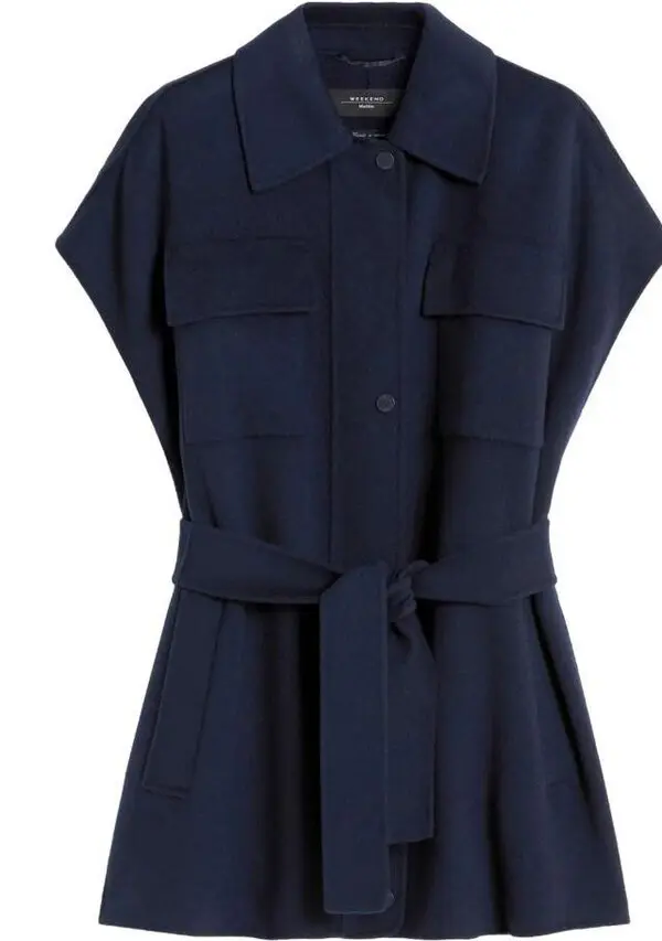 Max Mara Short Wool Coat - Multicolor