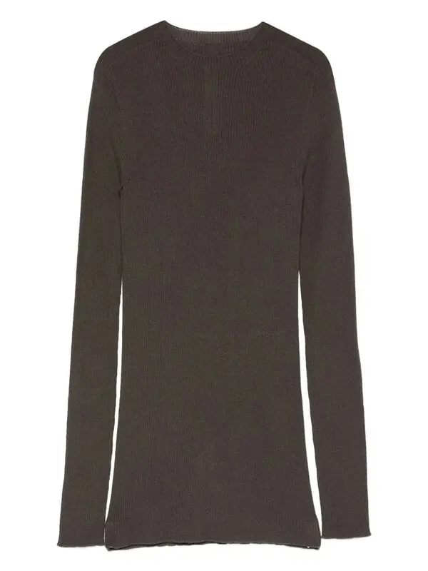Rick Owens Ribbed Round Neck Top