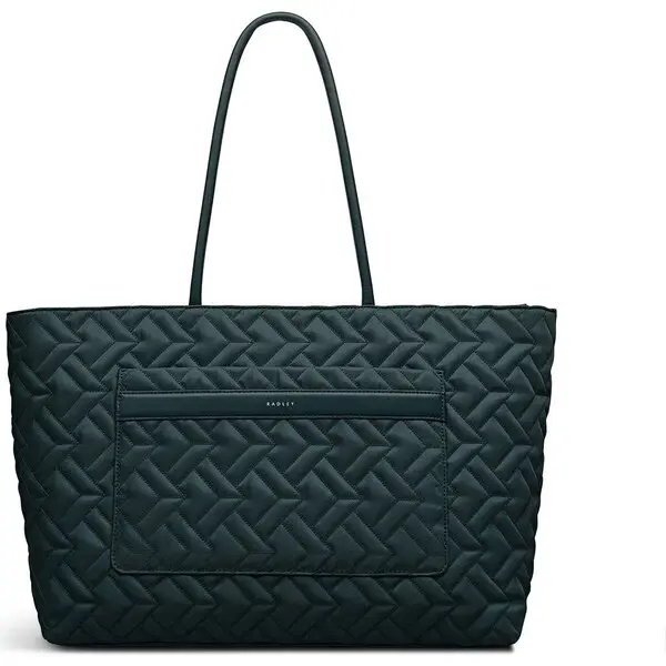 RADLEY Holland Park Quilt Zip-top Tote - Teal