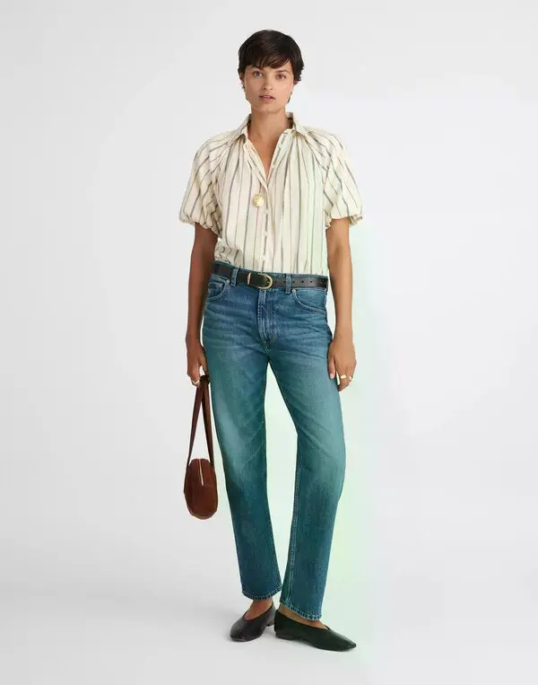 Madewell The Low-slung Taper Jean - Middledale Wash