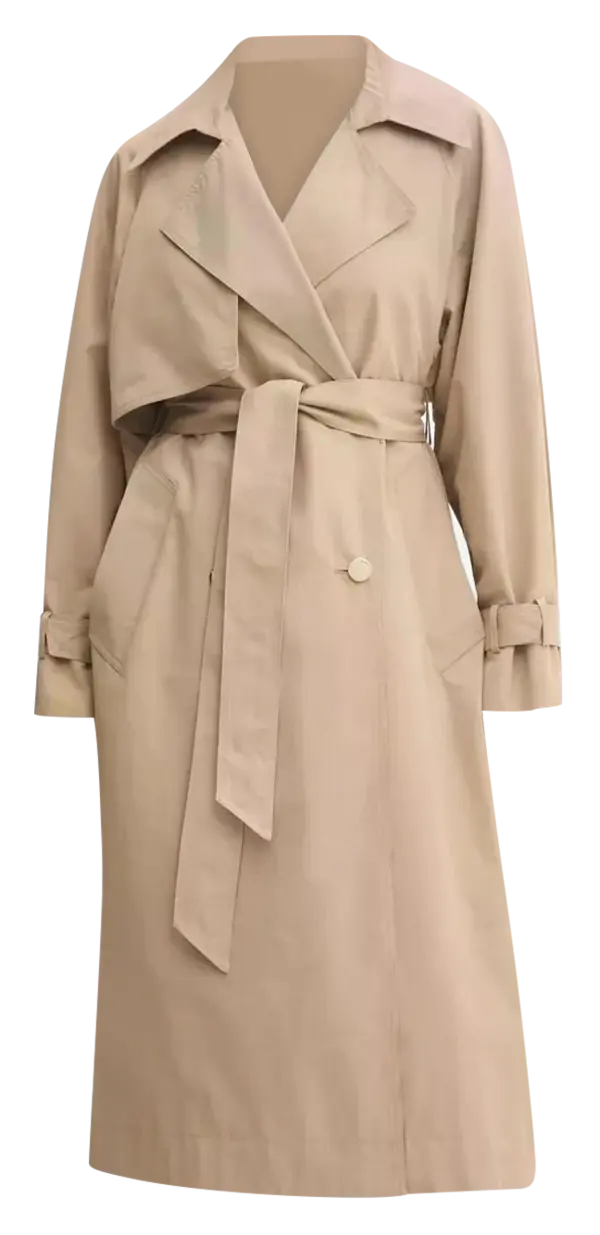 Liu Jo Belted Cotton-blend Trench Coat