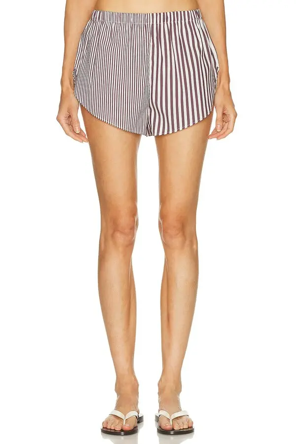 Solid & Striped The Lester Short - Raisin Brown & Brule