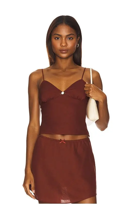 NIA Isaac Top - Cocoa
