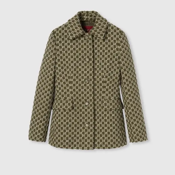 Gucci Gg Cotton Bouclé Jacket