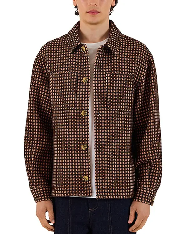 KROST Check Shirt Jacket - Golden Straw