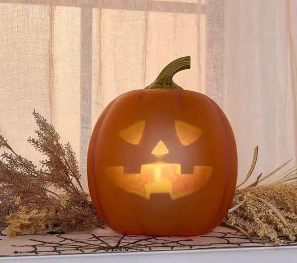 QVC Jabberin' Jack 12' Animated Talking & Singing Pumpkin