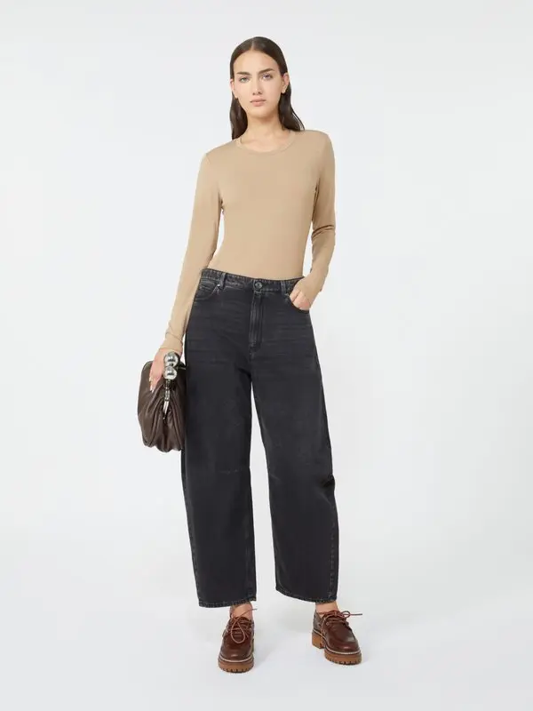 Max Mara Stretch Jersey T-shirt - Camel