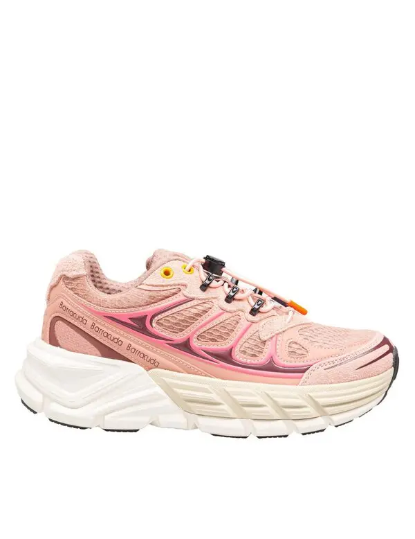BARRACUDA Round-one Sneakers In Technical Fabric And Suede - One-color