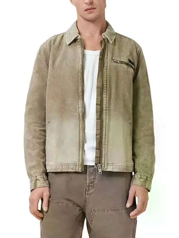 All Saints Corduroy-collar Zip-front Jacket