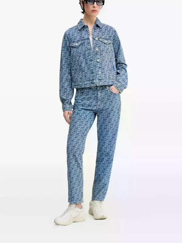 Karl Lagerfeld Logo-print Jeans