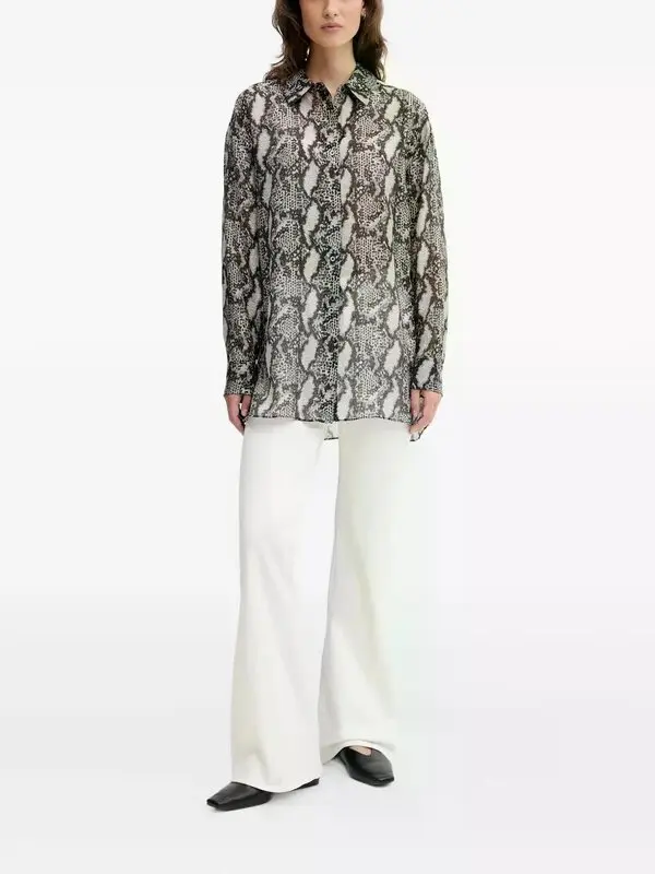Miss Sixty Flared Stretch-cotton Jeans