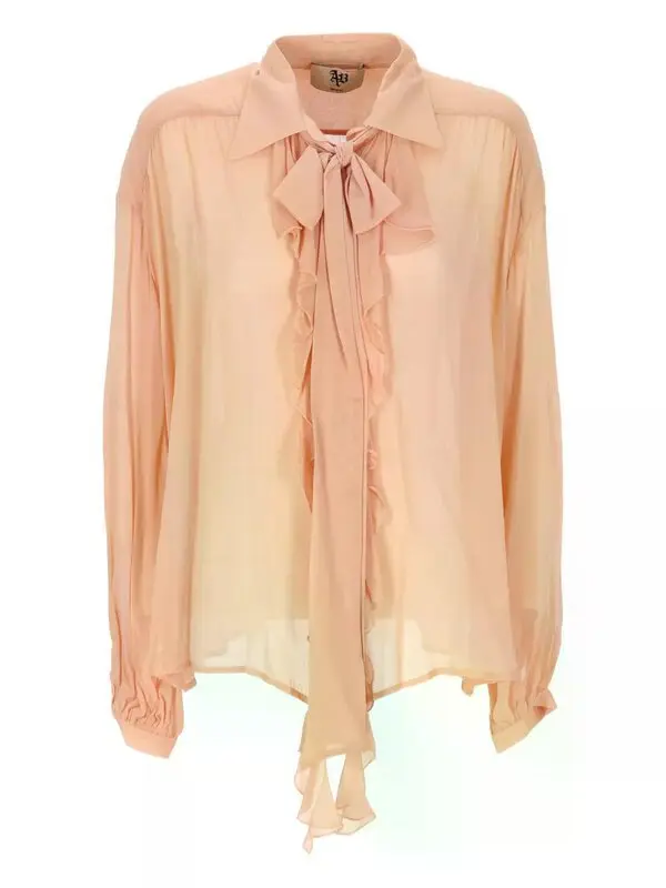 ANIYE BY Ruffled Shirt - Neutrals