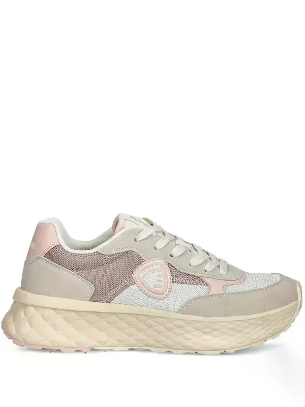 BLAUER. Mesh-panelled Chunky Sneakers