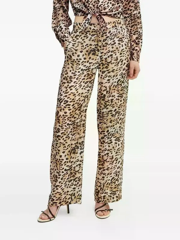 Guess Leopard-print Trousers