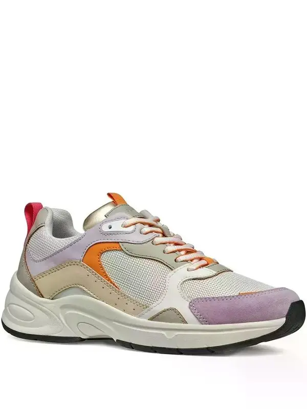 Geox Zarvia Chunky Sneakers - White