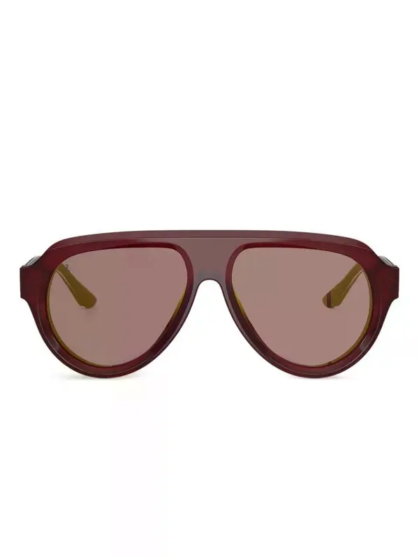 FERRARI Wrap-frame Sunglasses