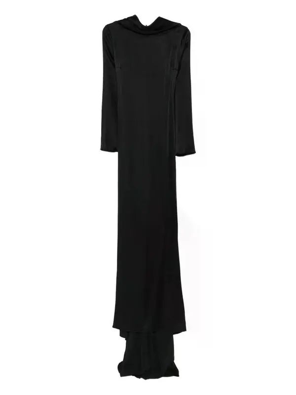 Giuseppe Di Morabito Cowl-neck High-low Maxi Dress