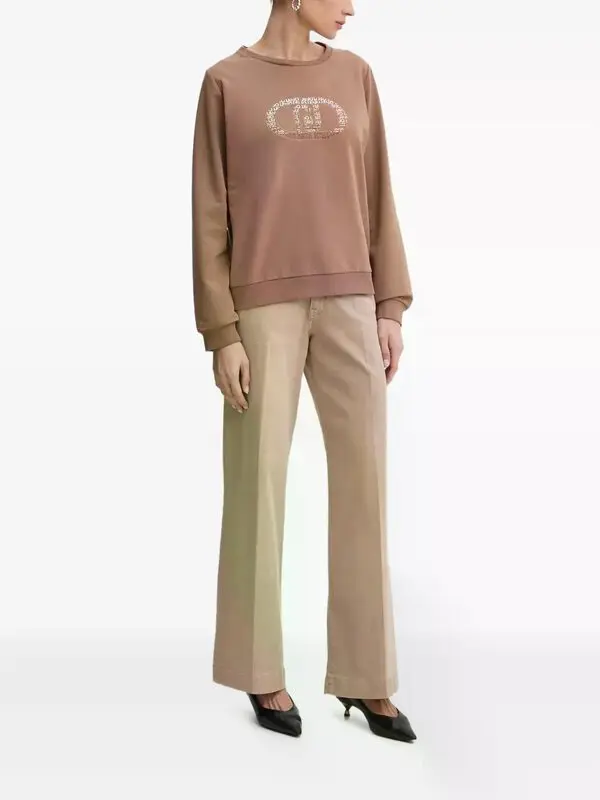 Liu Jo Embellished Logo Sweater