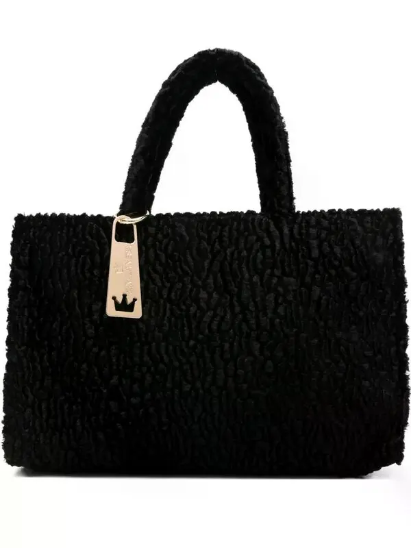 LA MILANESA Textured-effect Tote Bag