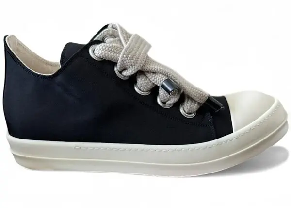 Rick Owens Jumbo Laced Nylon Canvas Low