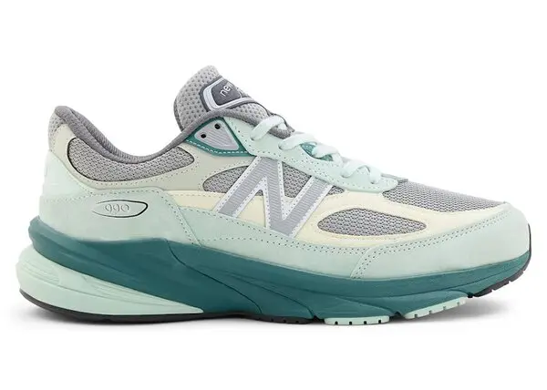 NEW BALANCE 990v6 Miusain Sneakers - Community Mint/grey