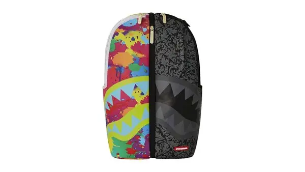 SPRAYGROUND Twins Chaos Split Backpack - Multicolor