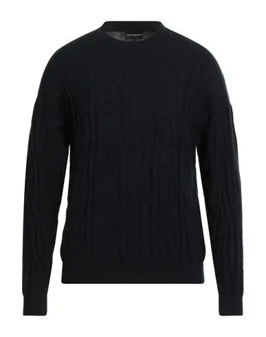Emporio Armani Long Sleeve Sweater - Blue