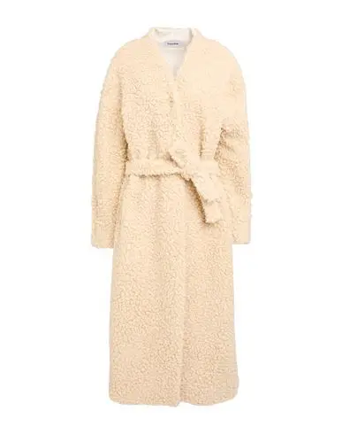 Hache Sherpa Fleece Belted Coat