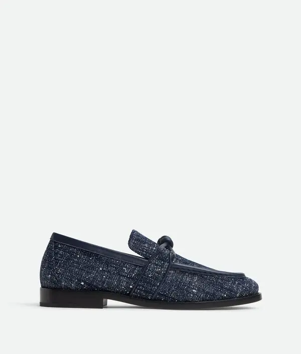 Bottega Veneta Astaire Loafer - Navy/white