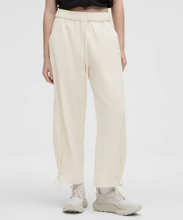 Lululemon Wovenair Cinchable Cuff High-rise Jogger - Light Ivory
