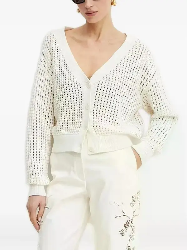Guess Open-knit Cardigan