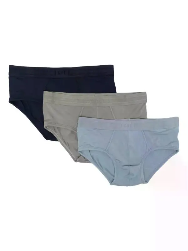 CHE Logo-waistband Briefs - Blue