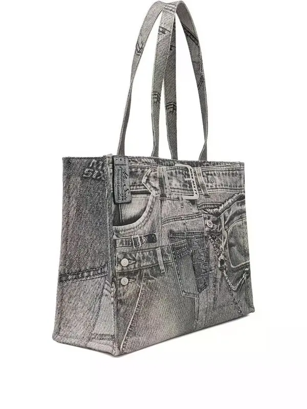 Miss Sixty Denim-print Tote Bag